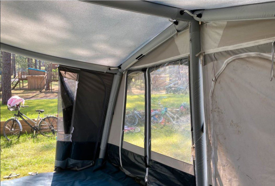 Wohnmobil Vorzelt Freistehend Aufblasbar