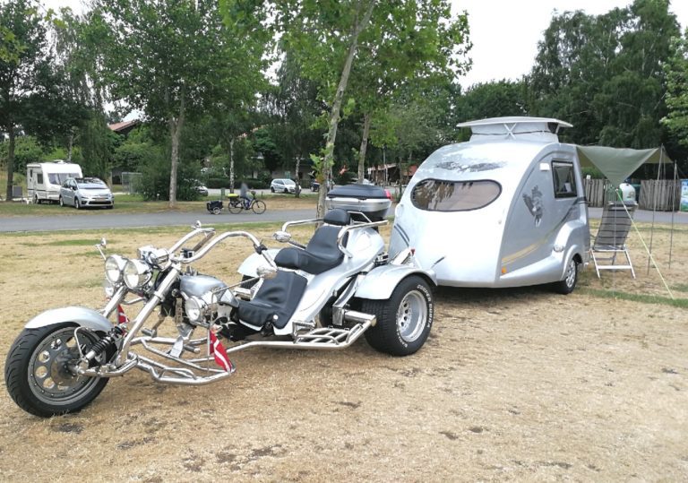 Der beste kleine Wohnwagen mit Toilette und Dusche